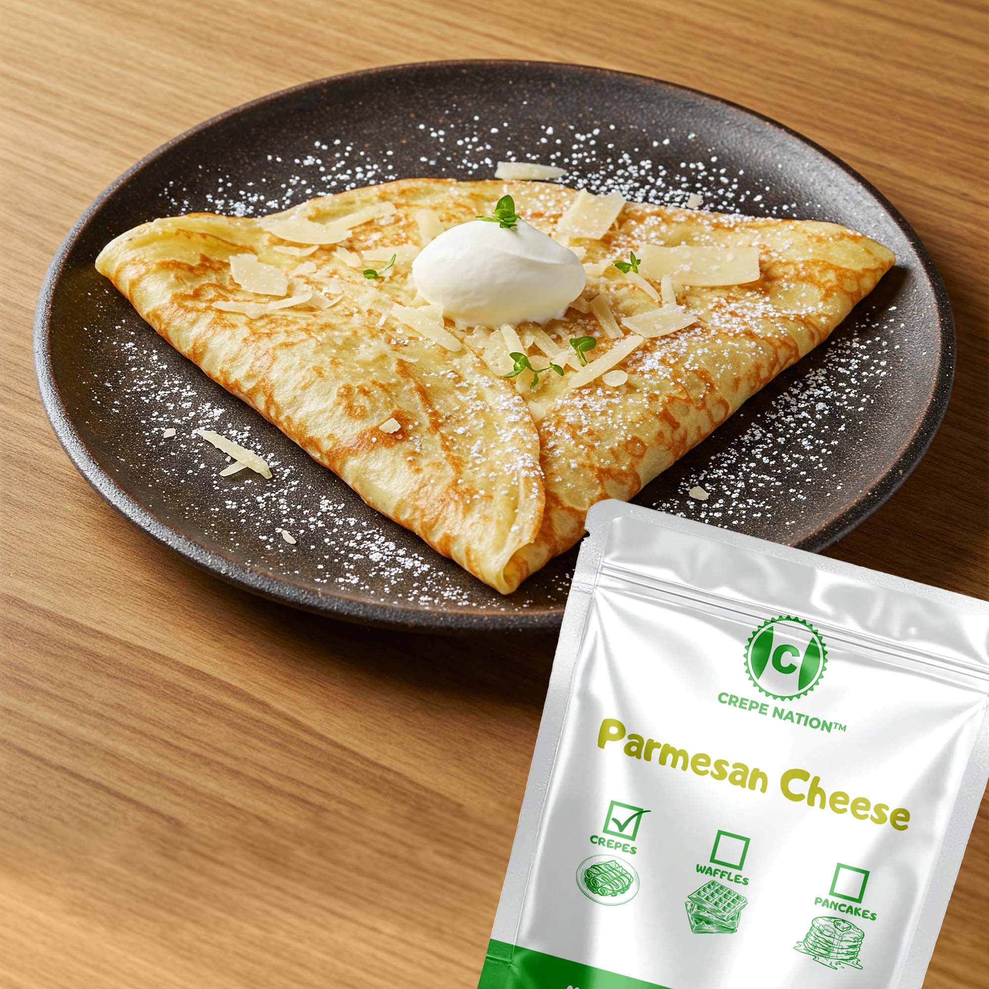 Savory Parmesan Crepe Mix – Crepe Nation